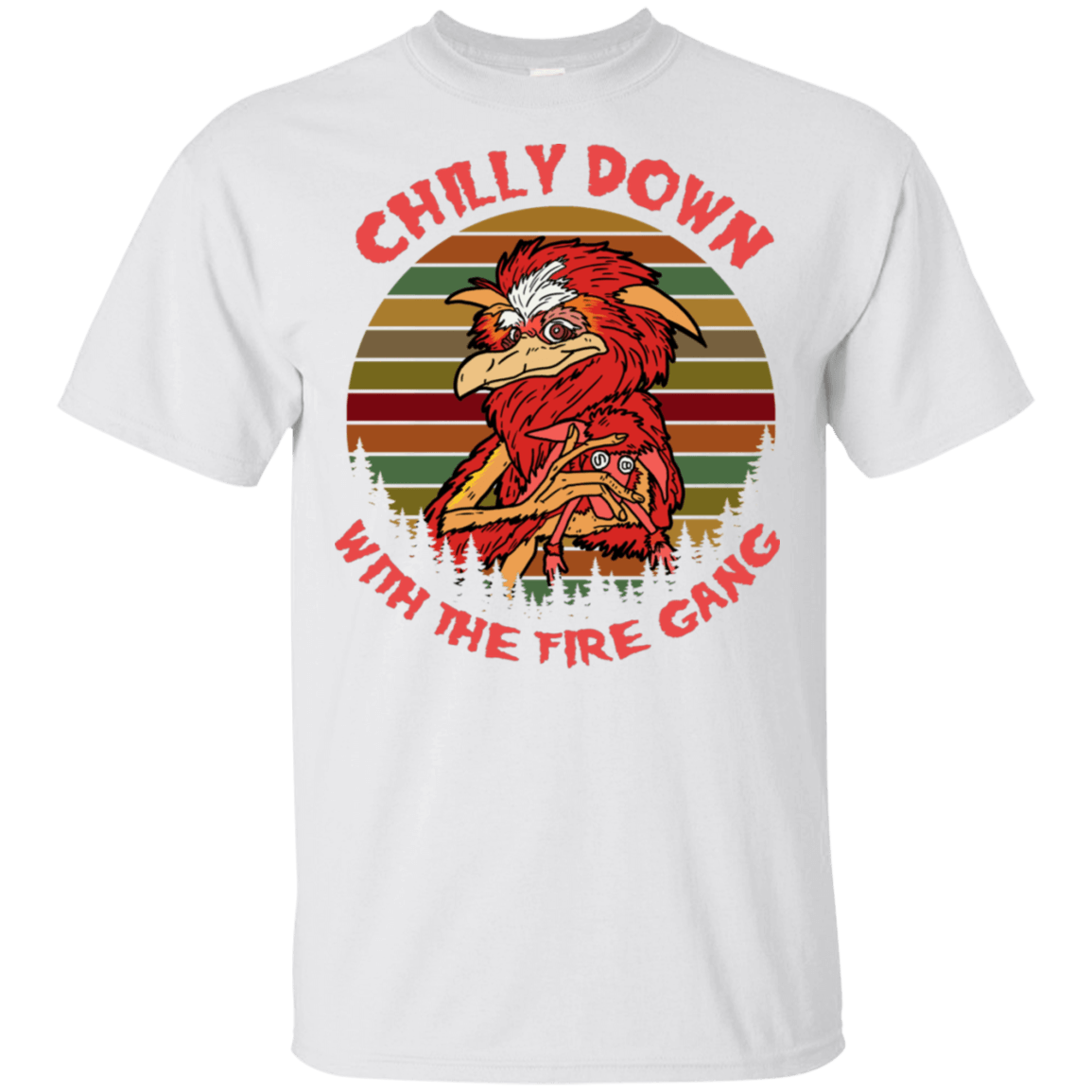 Vintage Chilly Down With The Fire Gang Labyrinth T-Shirt | The Fireys ...
