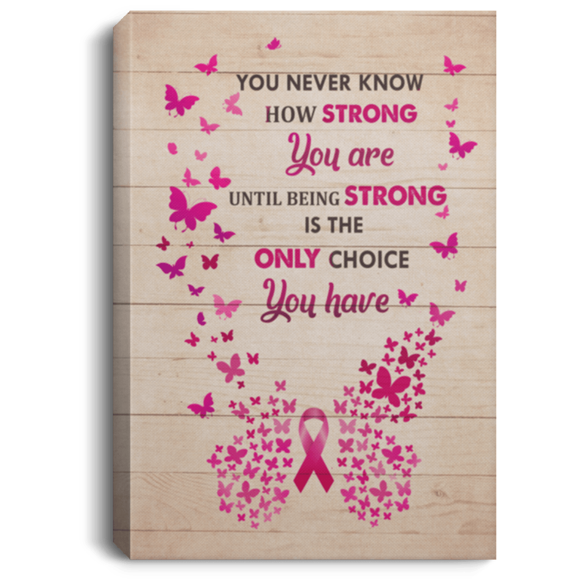 Breast Cancer Decorations | You Never Know How Strong You Are Be-ing ...