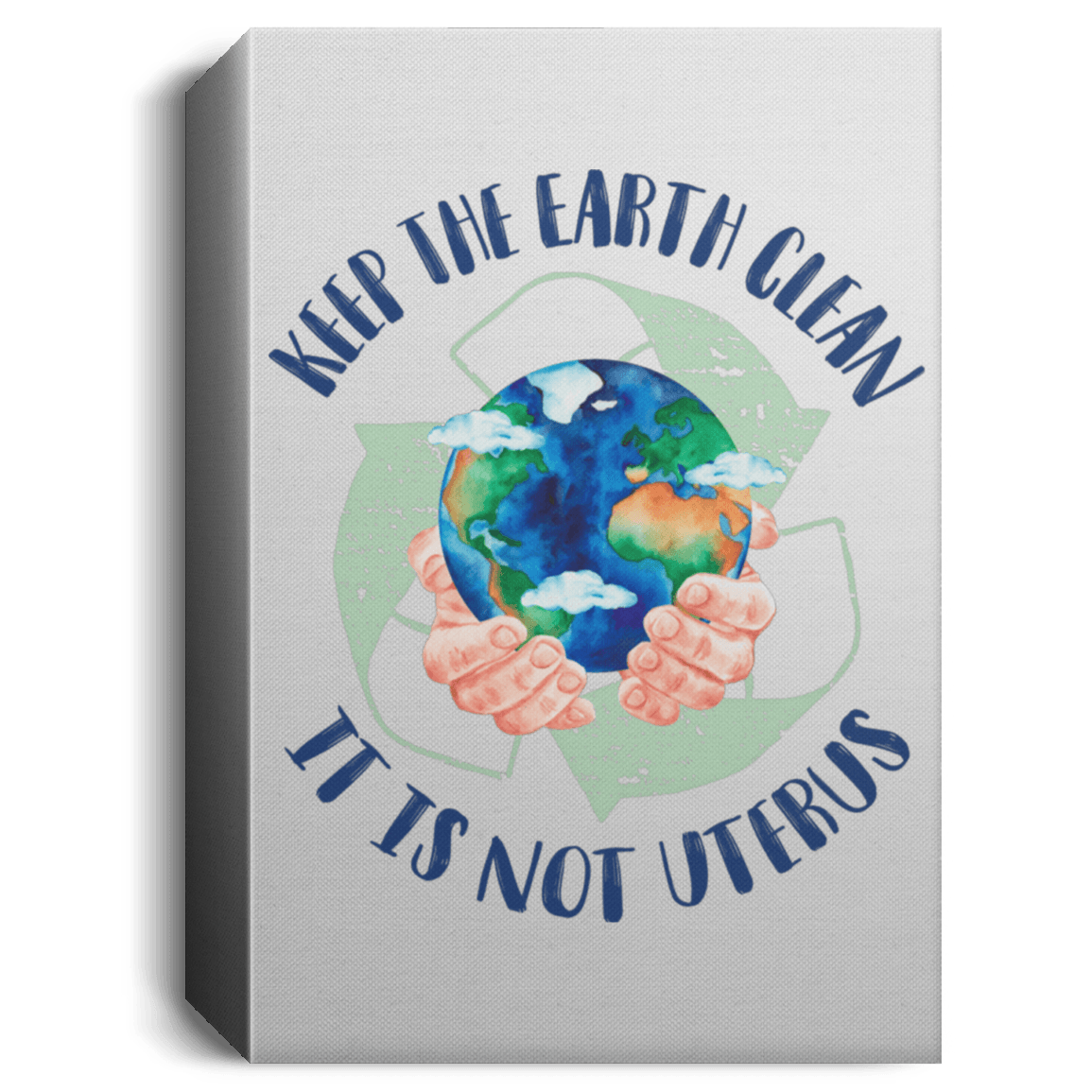 Keep the Earth Clean Poster | Keep the Earth Clean It Is Not Uterus ...