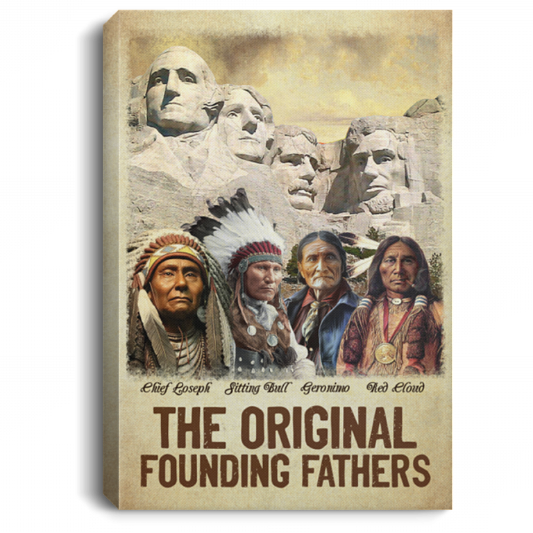 Original Founding Canvas Print | The Original Founding Fathers Canvas ...