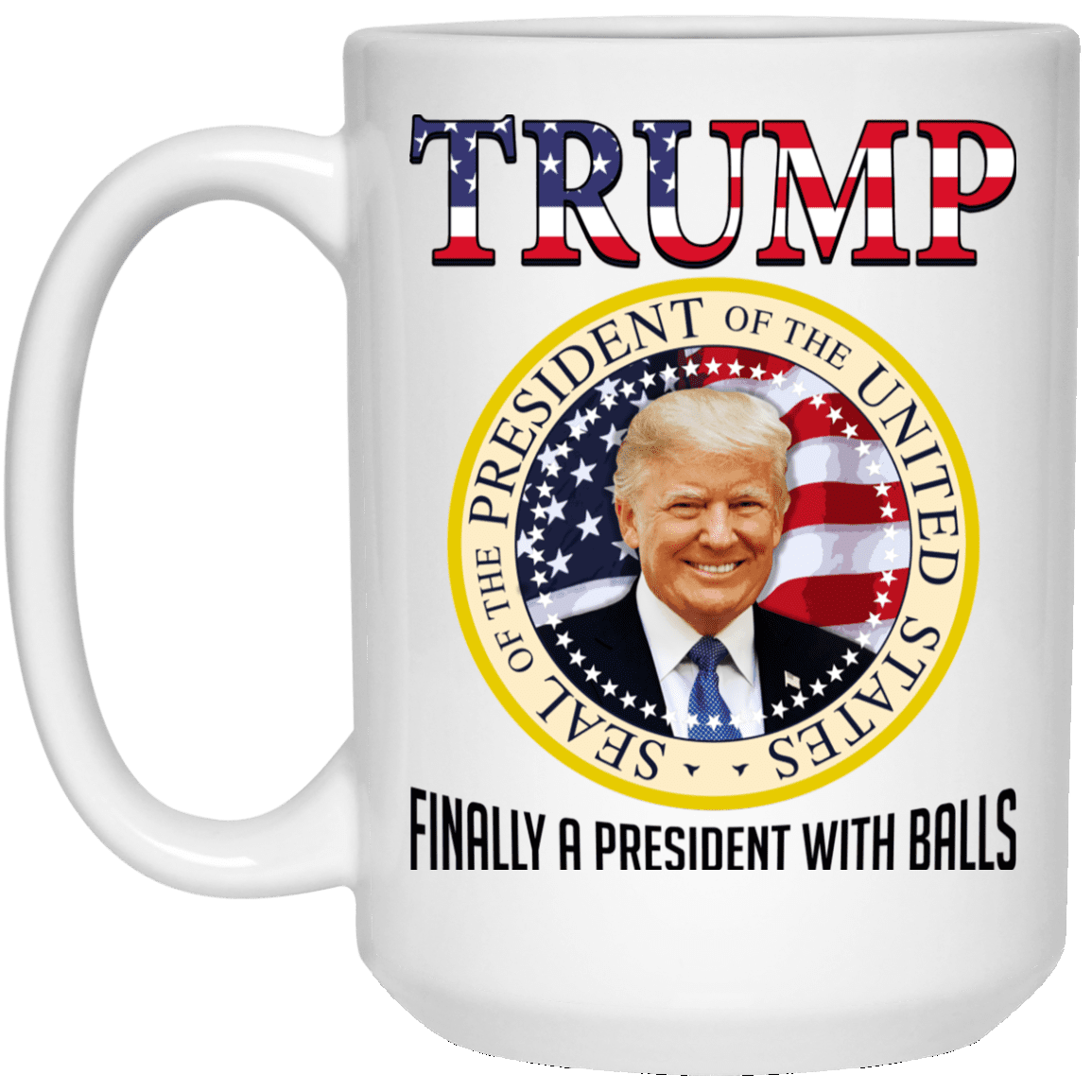 Trump Mug | Funny Donald Trump Ceramic Coffee Mug | CubeBik
