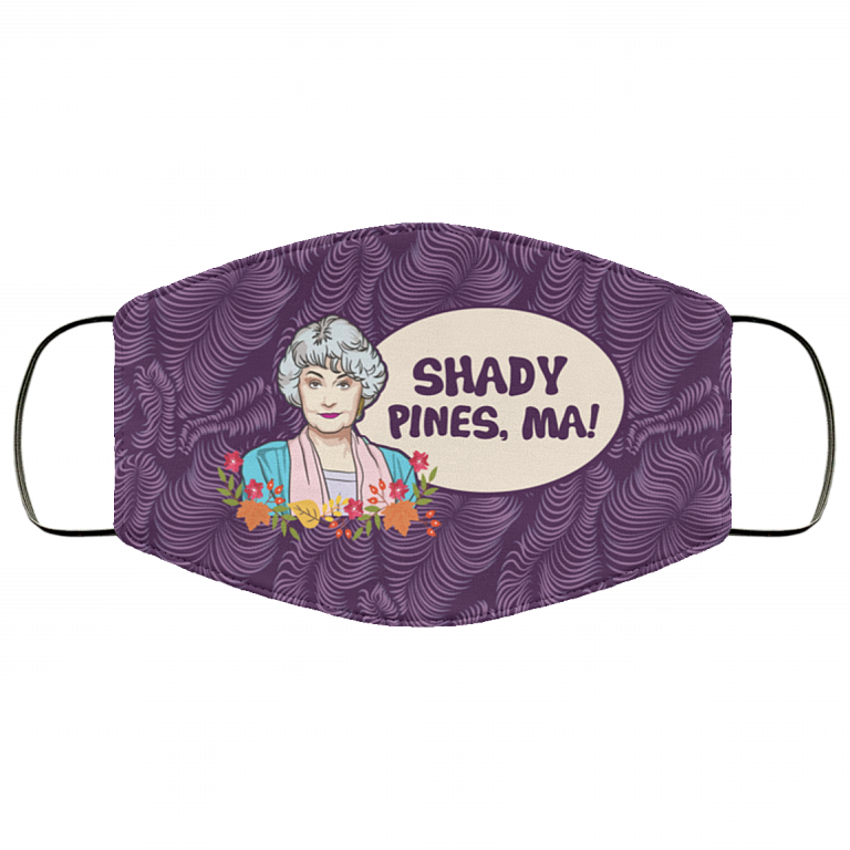Golden Girls Face Mask | Shady Pines Ma Dorothy Golden Girls Face Mask ...