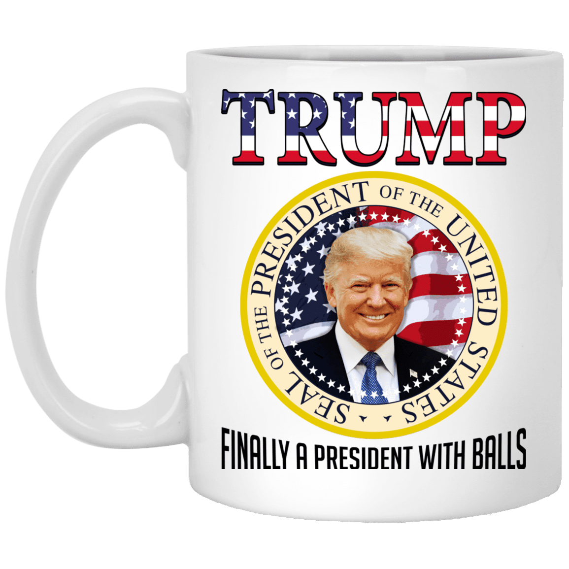 Trump Mug | Funny Donald Trump Ceramic Coffee Mug | CubeBik