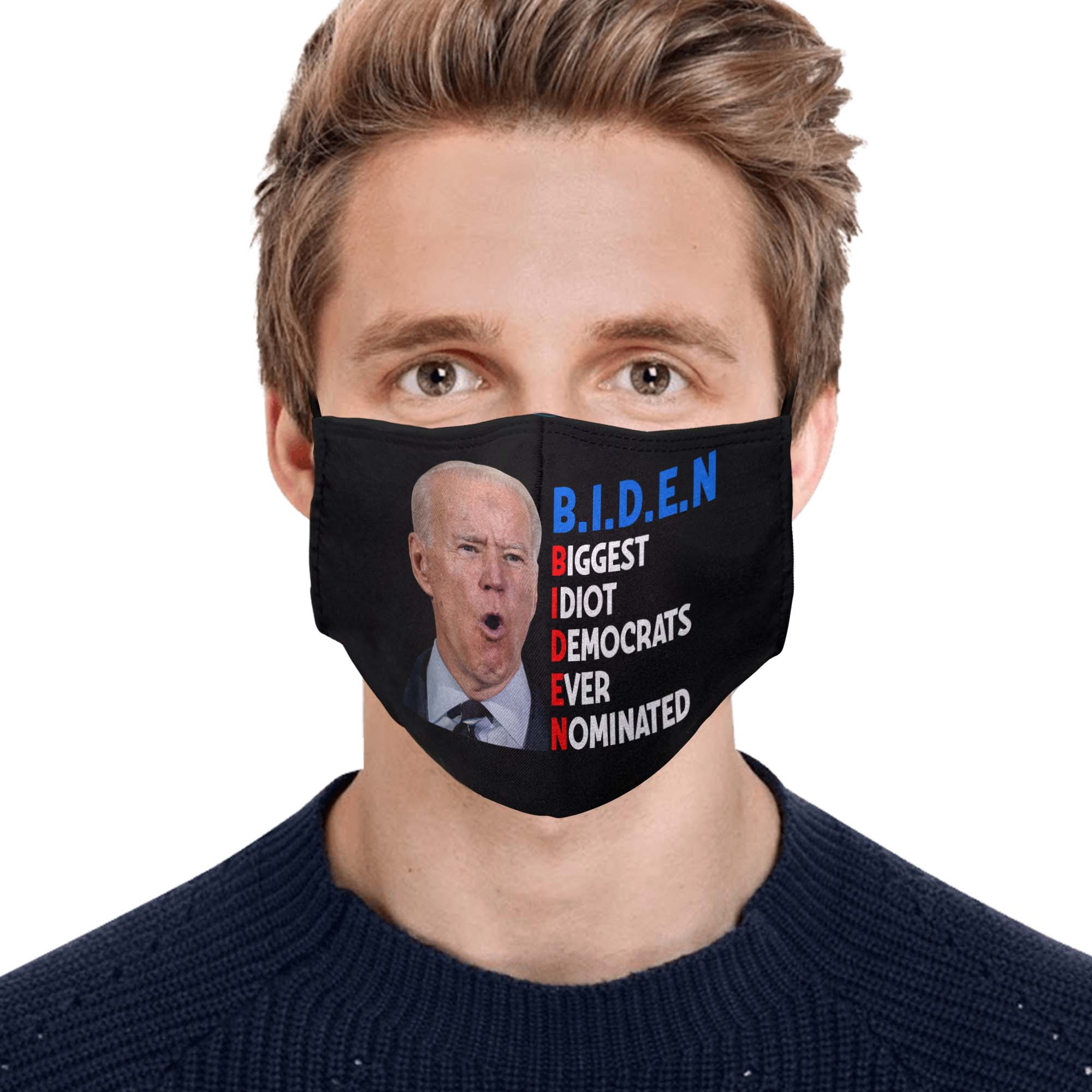 Creepy Joe Biden Mask | Biden Biggest Idiot Democrats Ever Nominated ...