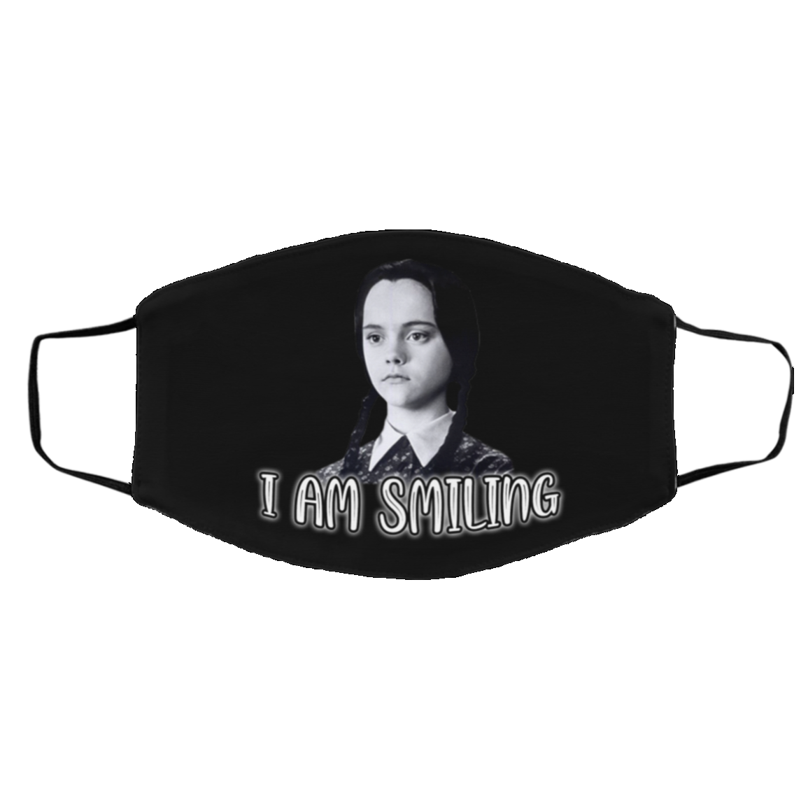 Wednesday Addams Costume | Wednesday Addams I Am Smiling Face Mask ...