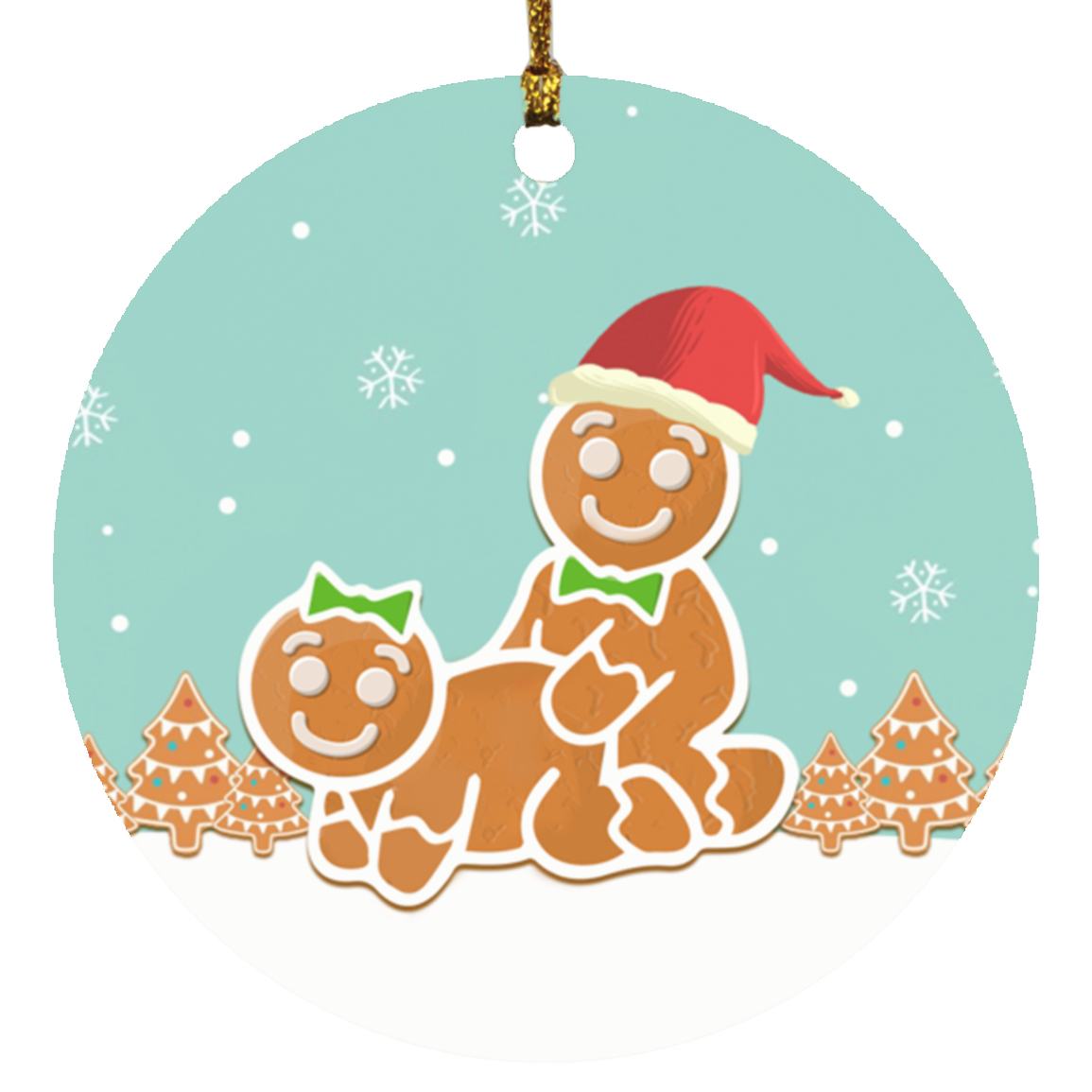 Naughty Gingerbread Ornaments - Funny Naughty Dirty Gingerbread ...