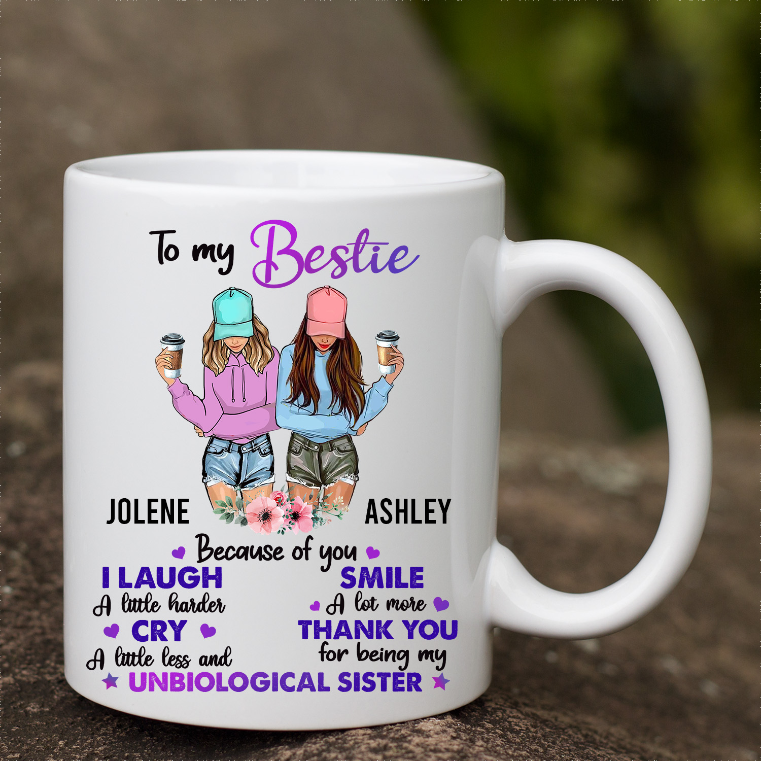 Personalized To My Bestie Gift for Bff Coffee Mug | Personalized to My ...