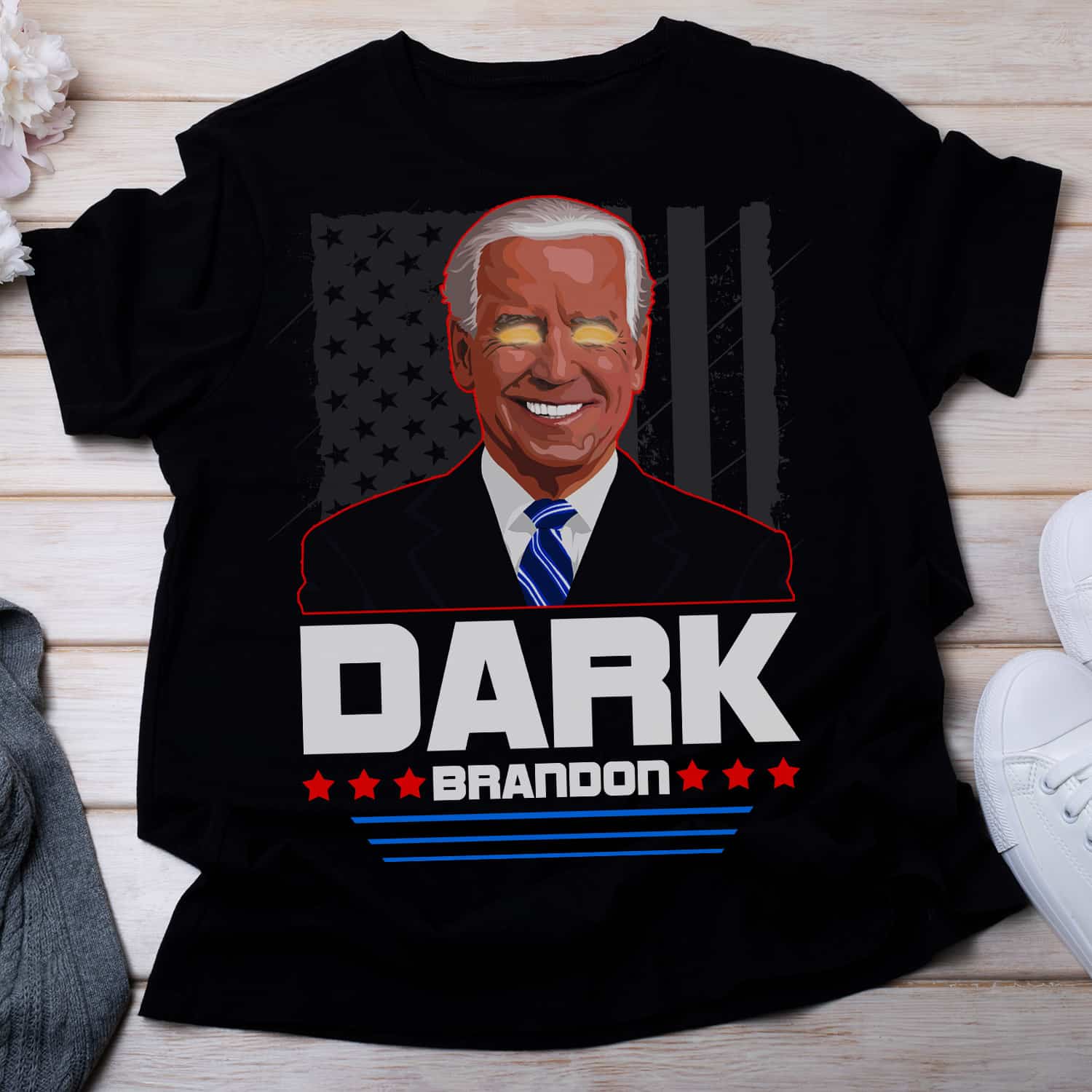 Dark Brandon Shirt | Dark Brandon Funny Biden Political T-Shirt | CubeBik